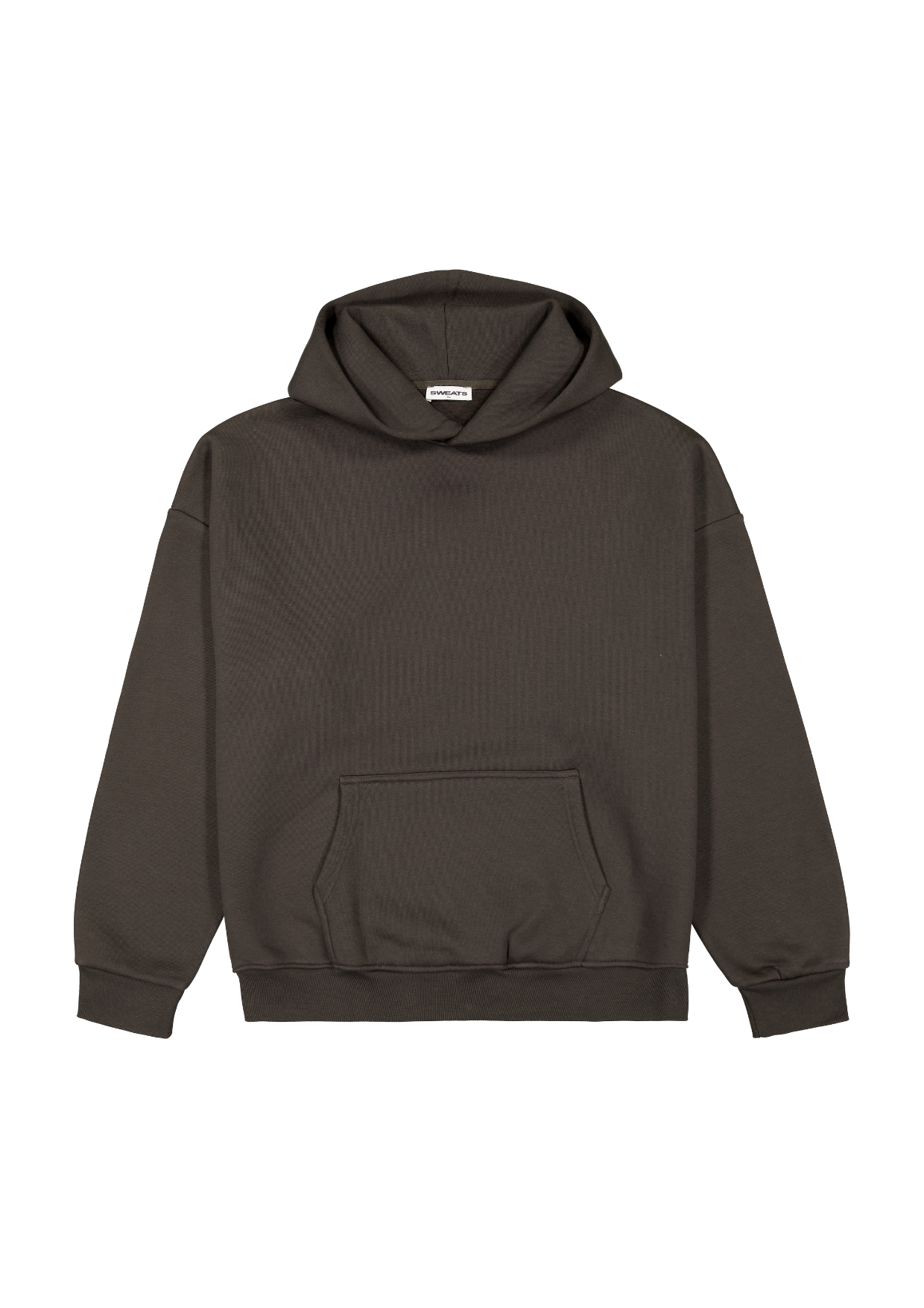 Cozy Hoodie Black Cotton Blend | Sweats Collective