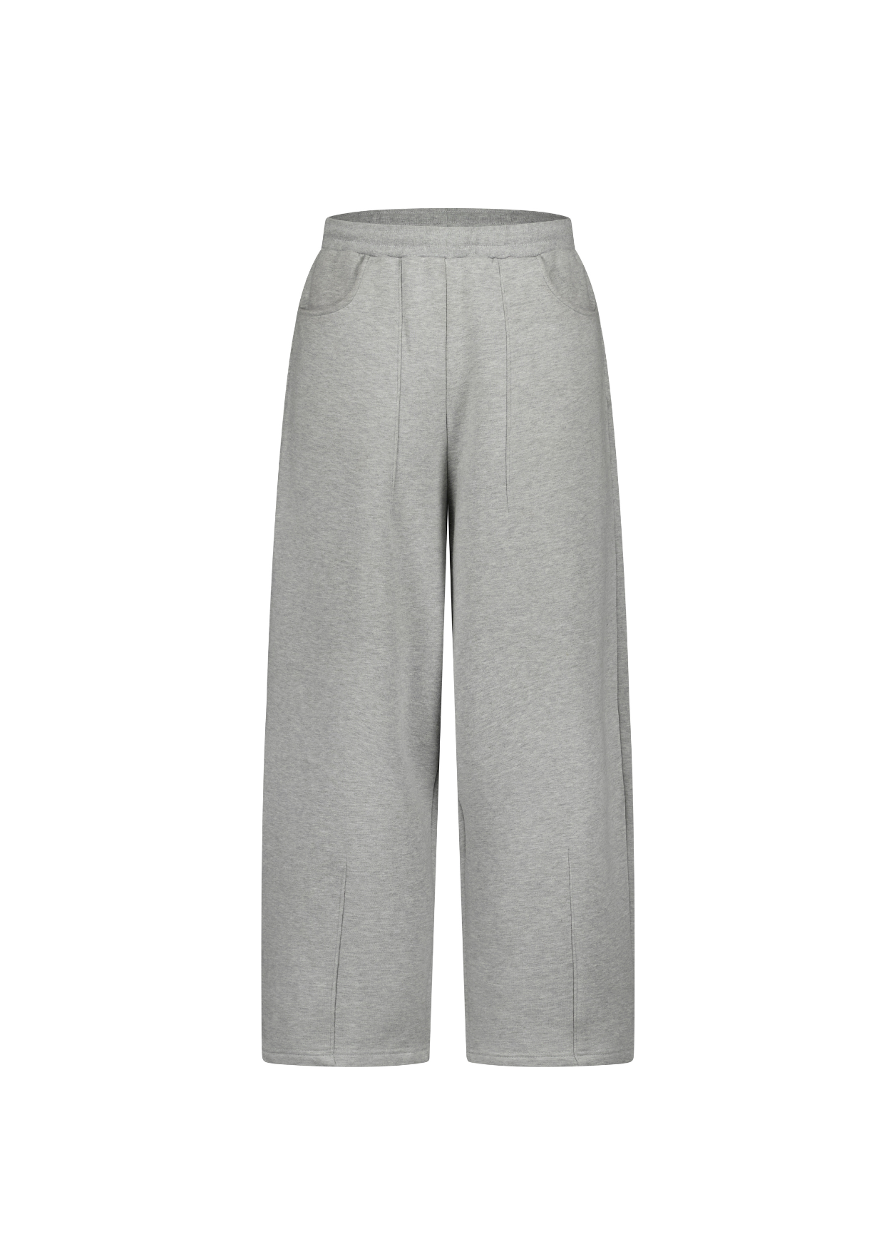 COZY STRAIGHT LEG SWEATS - BLACK