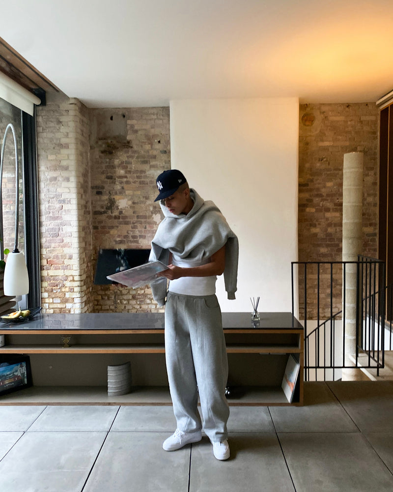 COZY STRAIGHT LEG SWEATS - GREY – Sweats UK